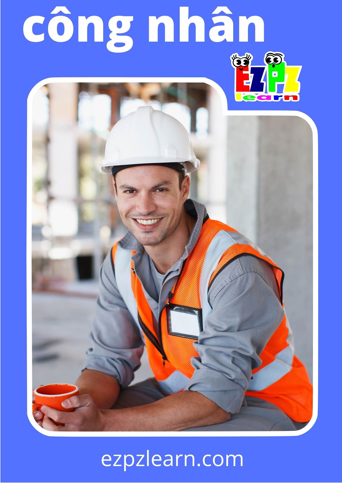 Jobs Photo Flashcards Vietnamese - Ezpzlearn.com